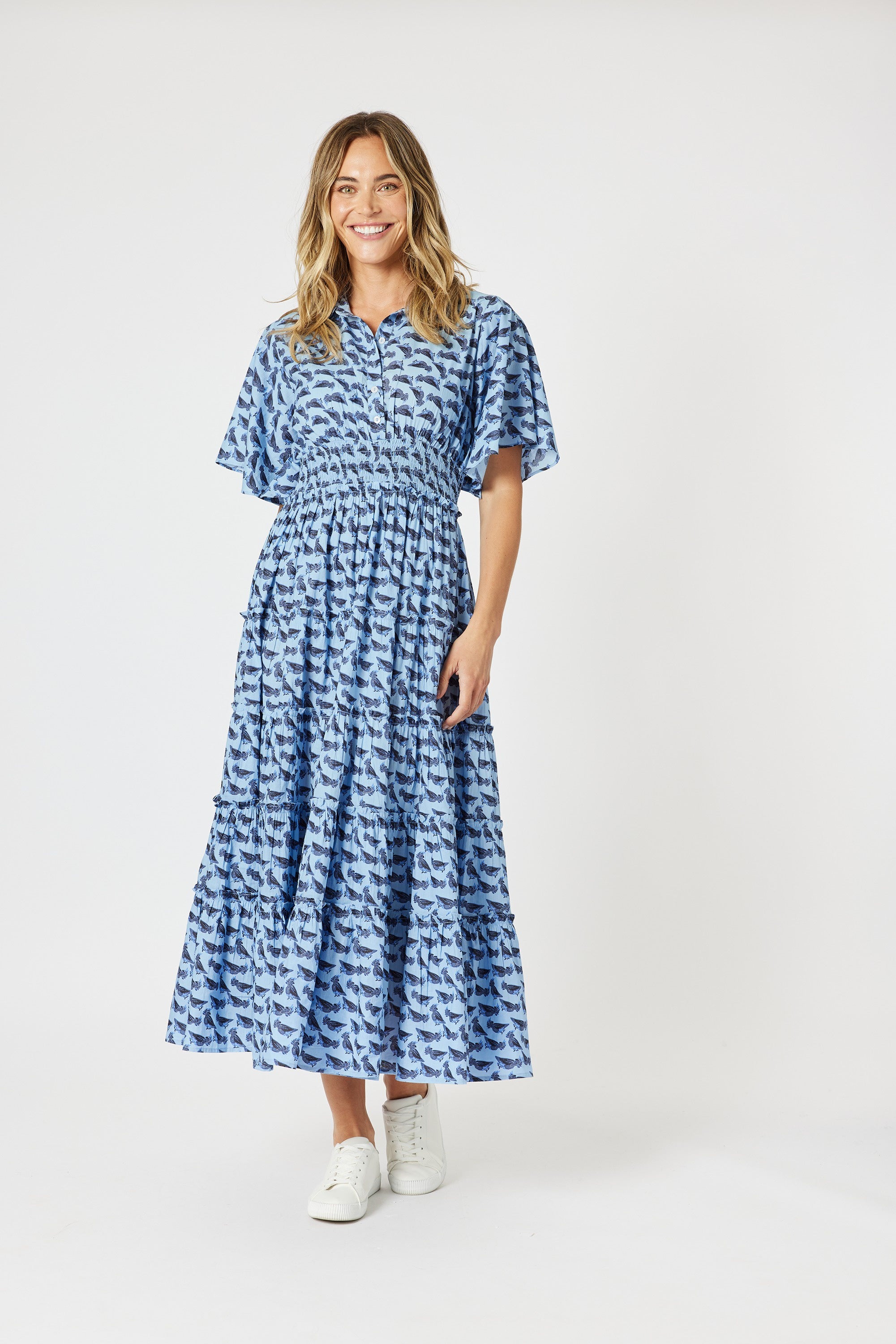Blue Cockatoo Dress – Lemonade